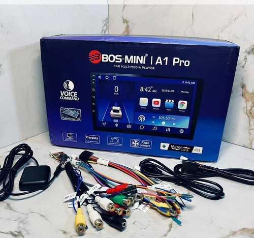 Автомагнитола BOS-mini A1 PRO Android 12 4 64Gb 10