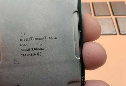 Лот-4 штук Xeon Gold 6154 LGA3647
