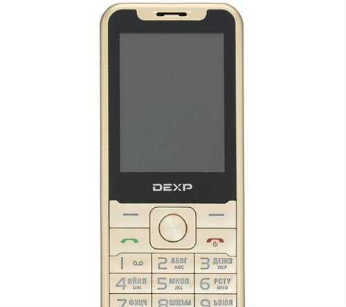 Сотовый телефон dexp A241 Gold 2.4'' GSM