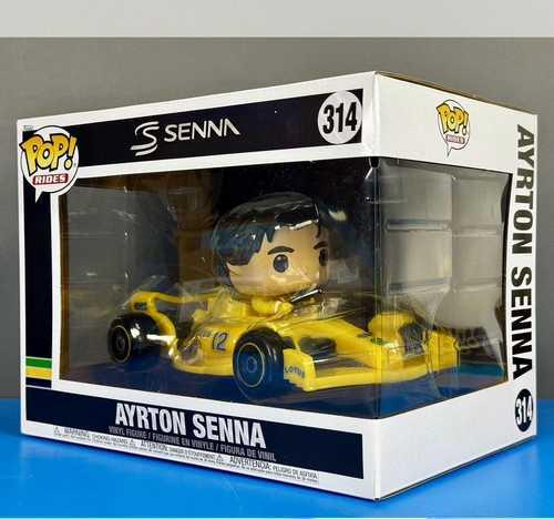 Funko Pop Rides 314 Ayrton Senna (Team Lotus)