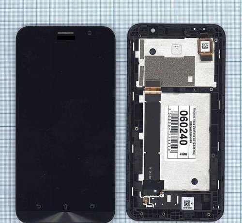 Модуль - для Asus ZenFone Go (ZB551KL) черный с ра
