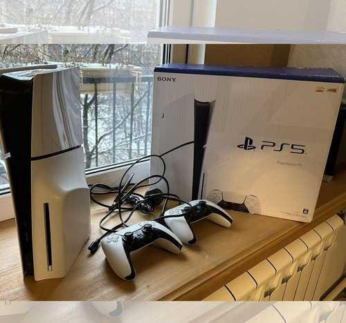 Sony playstation 5 (slim) ps5 с дисководом