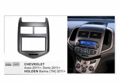 Переходная рамка Chevrolet Aveo 2012 2din
