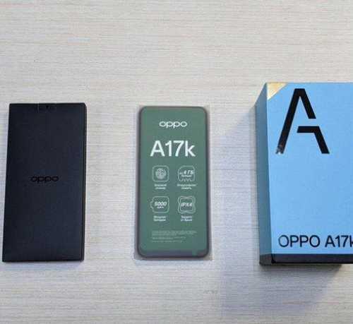 Oppo A17K 3/64 + новый + гарантия