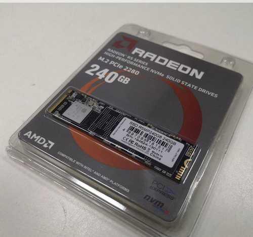 Ssd AMD 240 гб M2