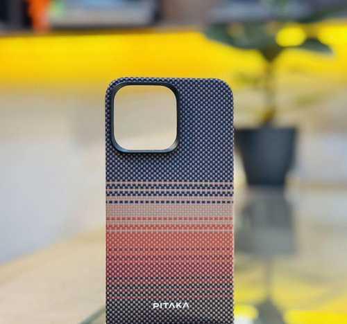 Чехол Pitaka MagEZ 5 для iPhone 15 Pro Max Sunset