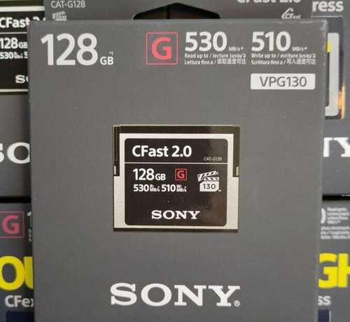 Карта памяти Sony 128GB CFast Sony (CAT-G128)