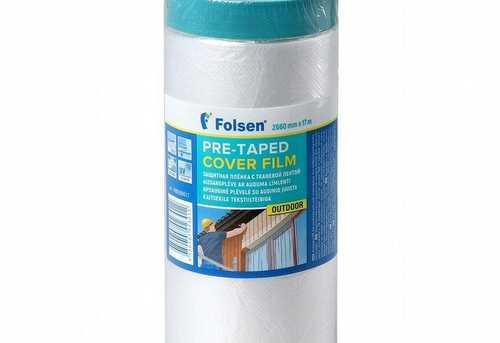Пленка защитная Folsen для наружных работ с клейки