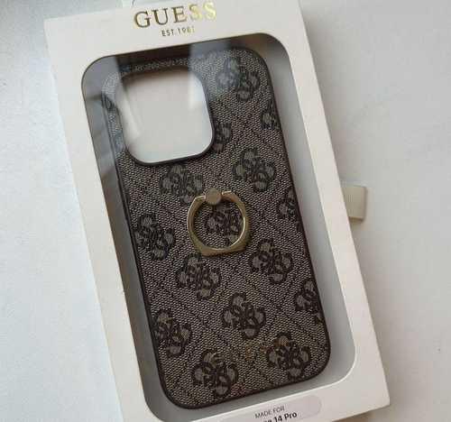 Чехол Guess на iPhone 14 pro оригинал