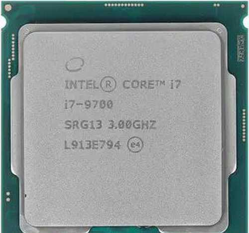 Процессор intel core i7 9700