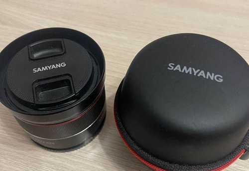 Объектив samyang 24 2.8 sony e