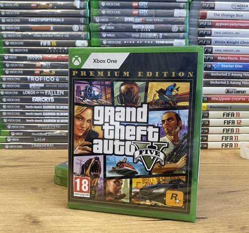 Gta V Xbox One Premium New