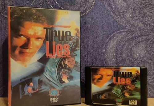 True Lies картридж Sega Big box