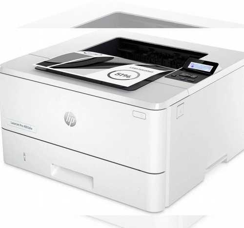 Принтер лазерный HP LaserJet Pro 4003dw (2Z610A) A4 Duplex Net WiFi белый