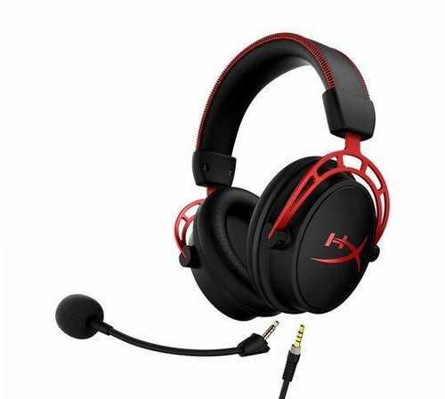 Игровая гарнитура HyperX Cloud Alpha, красный, 4P5