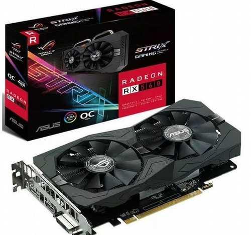 Видеокарта PCI-E Asus AMD Radeon RX 560 strix OC