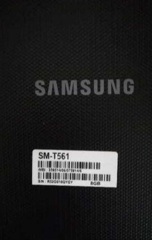 Планшет Samsung Galaxy Tab E 9.6 SM-T