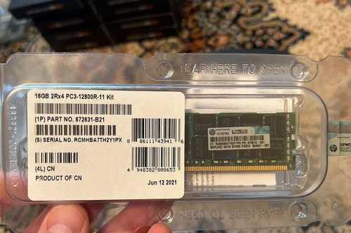 16GB 2Rx4 PC3-12800R-11 Kit оперативная память