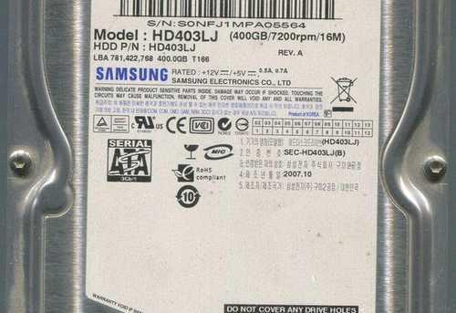 Жесткий диск Samsung HD403LJ 400 Gb