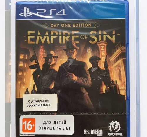 Empire of Sin ps4, ps5 Day one Edition новый