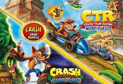Crash Bandicoot Trilogy + CTR Nitro Fueled PS4/PS5