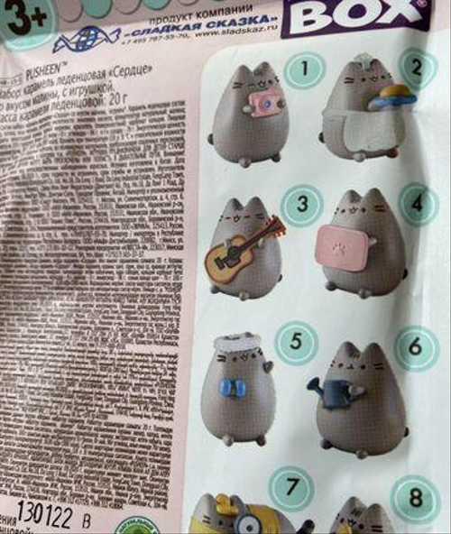Pusheen cat фигурки
