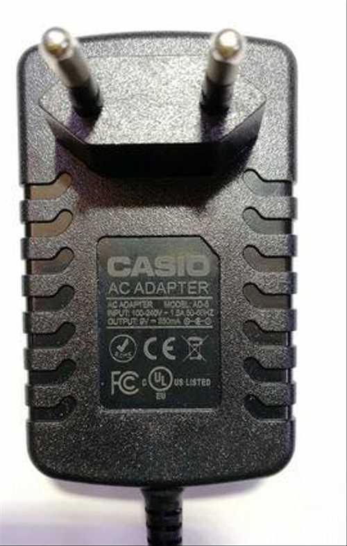 Блок питания синтезатора Casio 9V 0,85mA