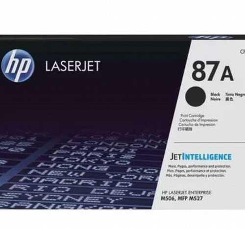 CF287A №87A Картридж для HP LaserJet Enterprise M5