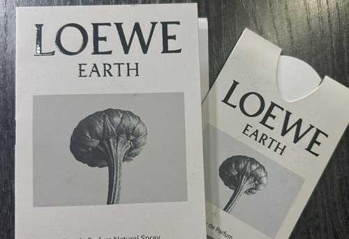 Loewe earth парфюмерная вода