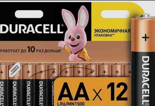 Батарейки Duracell аа, 1,5В