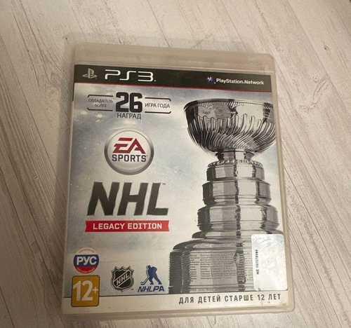 Nhl legacy edition ps3 в отличном состоянии