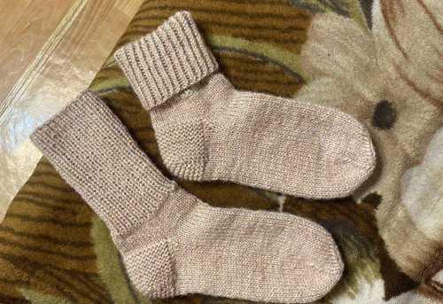 Носки шерстяные ручной вязки