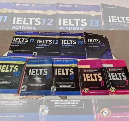 Cambridge ielts Books (8-14) Academic