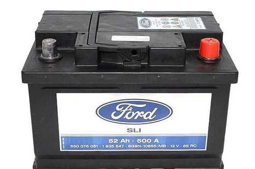 Аккумулятор Ford fusion, focus, kuga, mondeo