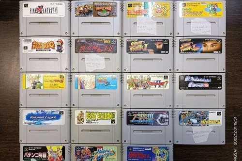 Игры картриджи для Super Famicom snes ntsc japan