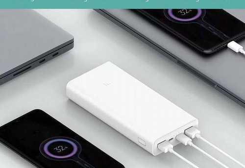 Новый Powerbank Xiaomi 20000mAh USB Type-C