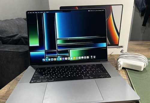 MacBook Pro 16 (2021), 512 ГБ, M1 Pro (10 ядер), RAM 32 ГБ, GPU 16-core