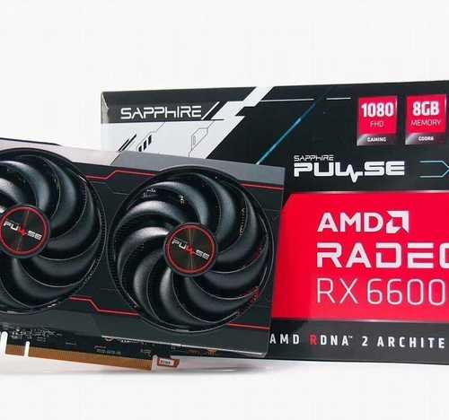 Видеокарта RX6600 Sapphire Pulse