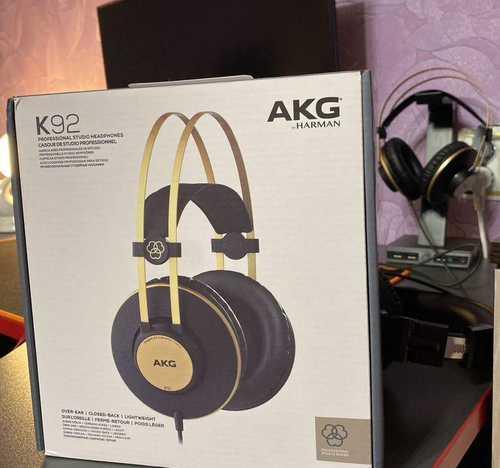 Наушники AKG K92 новые