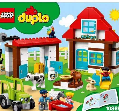 Конструктор lego duplo большая ферма 10869