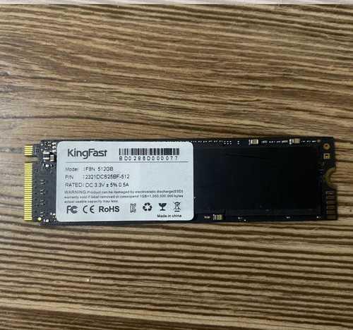 Ssd kKngFast m2 512 gb