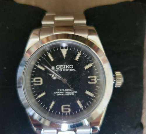 Часы seiko explorer - хомаж на rolex explorer