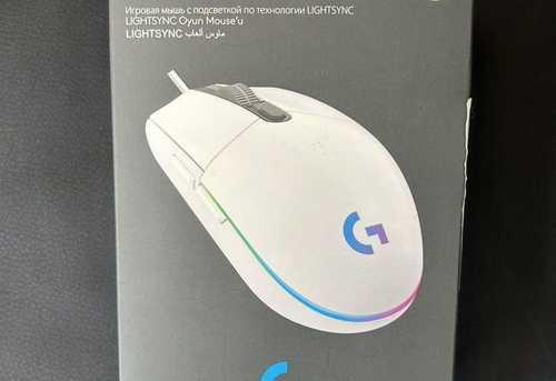 Игровая мышь logitech g102 white