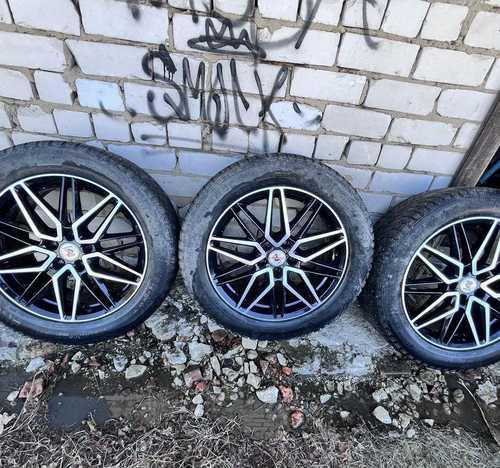 Диски RepliKey B233 7x18 5*108 ET36 DIA65.1 BKF