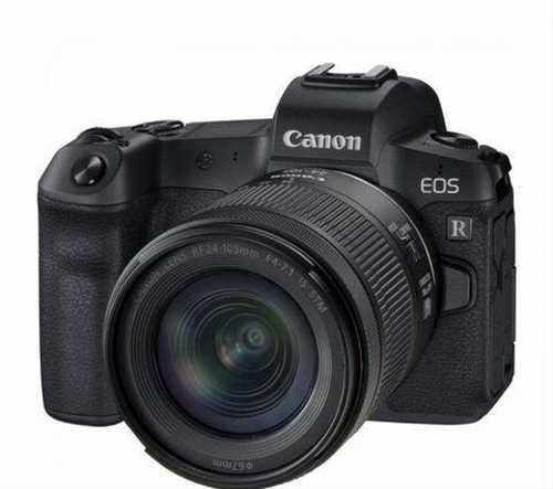 Цифровая фотокамера Canon EOS R Kit RF 24-105mm F4