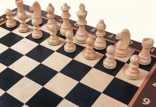 Шахматы деревянные большие утяжелённые