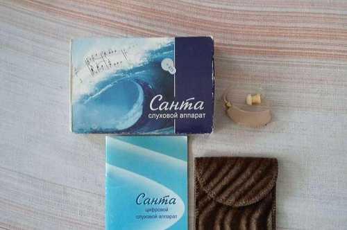 Слуховой аппарат Санта. Российский. Продаю или обм