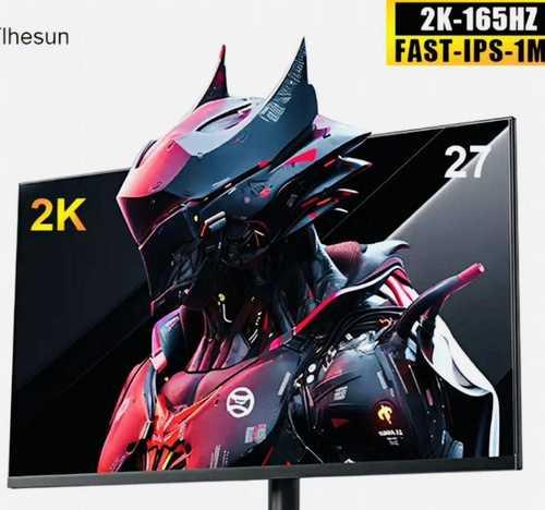 Игровой монитор IPS 2К 165hz Tlhesun Z27 новый