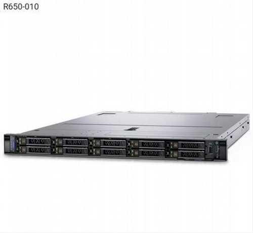 Сервер Dell PowerEdge R650 2.5" Rack 1U, R650-010