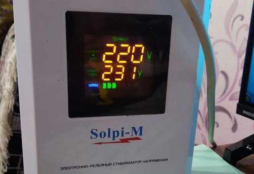 Стабилизатор напряжения Solpi-M SLP-500VA